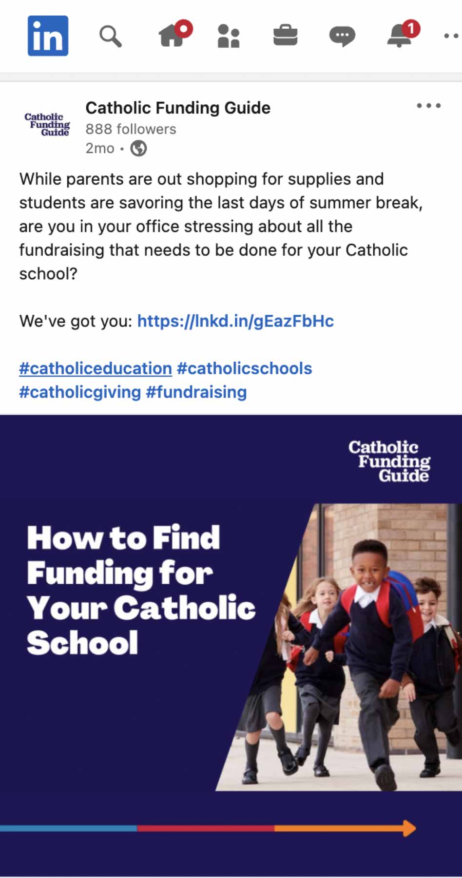 The Catholic Funding Guide - Heroic Strategies